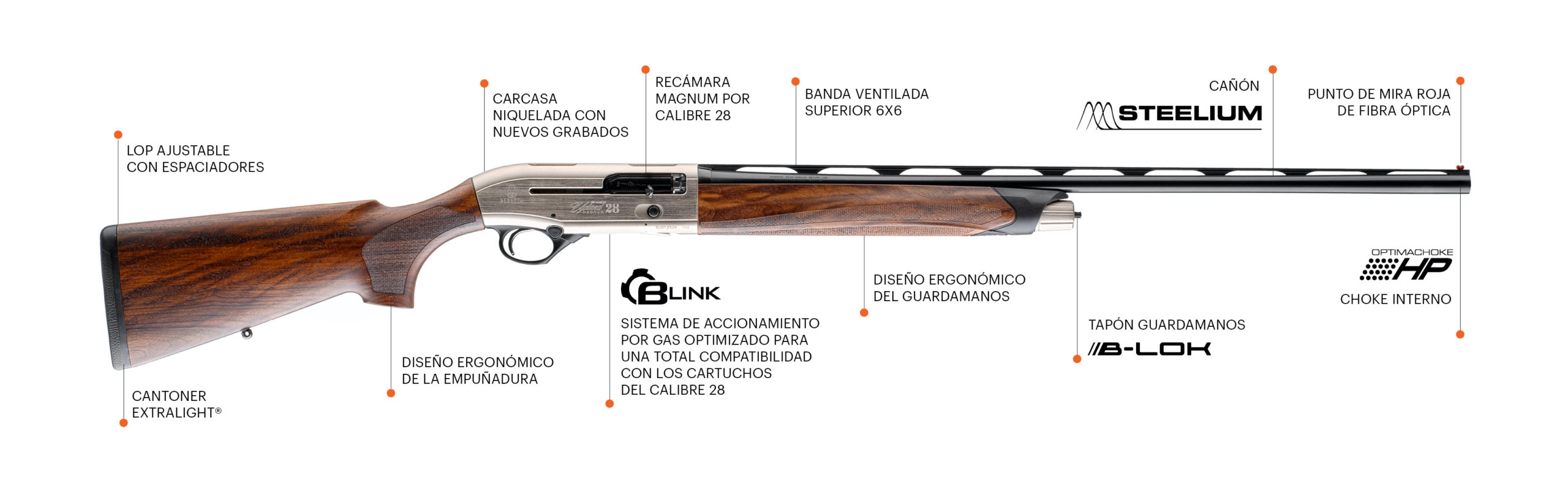 BERETTA A400 UPLAND CALIBRE 28 - Beretta Benelli Ibérica